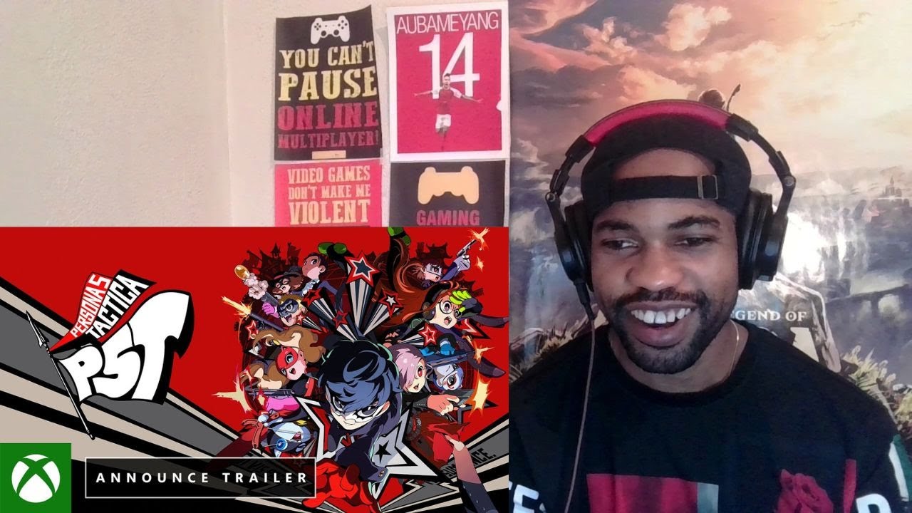 Persona 5 Tactica Announcement Trailer Reaction - YouTube
