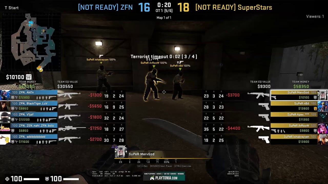 TNPL Lockdown CSGO tournament Season 3 Group Stage match - superstars vs zfn - YouTube