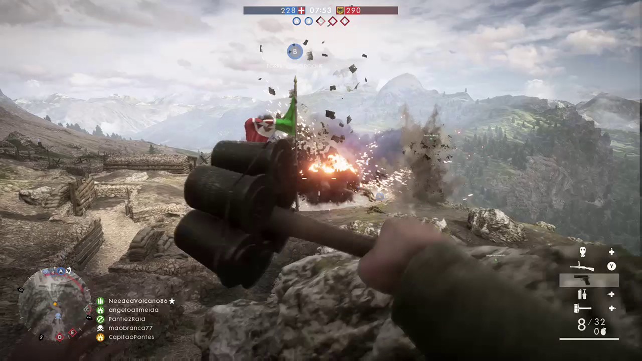 Bf1 Xbox one s - YouTube