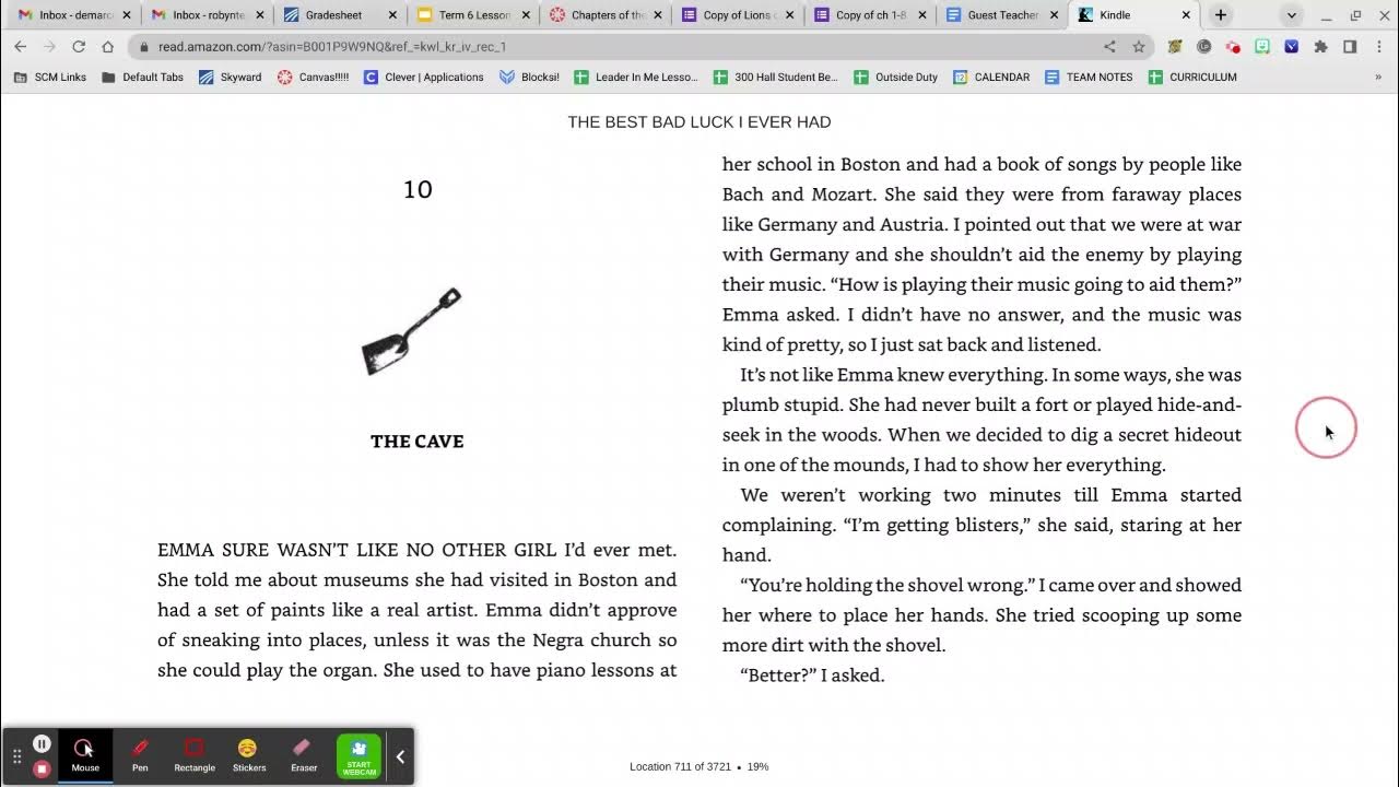 Ch. 9-14 of "The Best Bad Luck I Ever Had" - YouTube