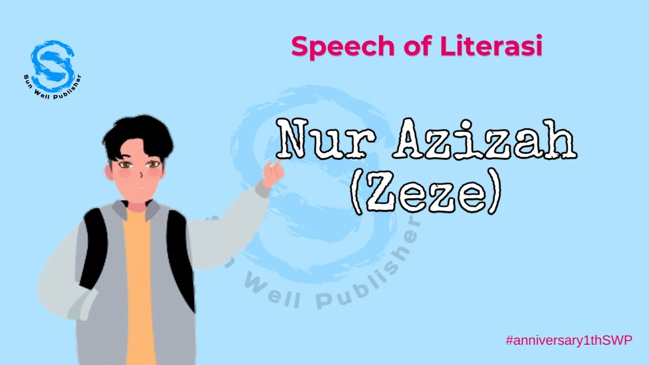 Nur Azizah (Zeze) | Speech of Literacy - YouTube