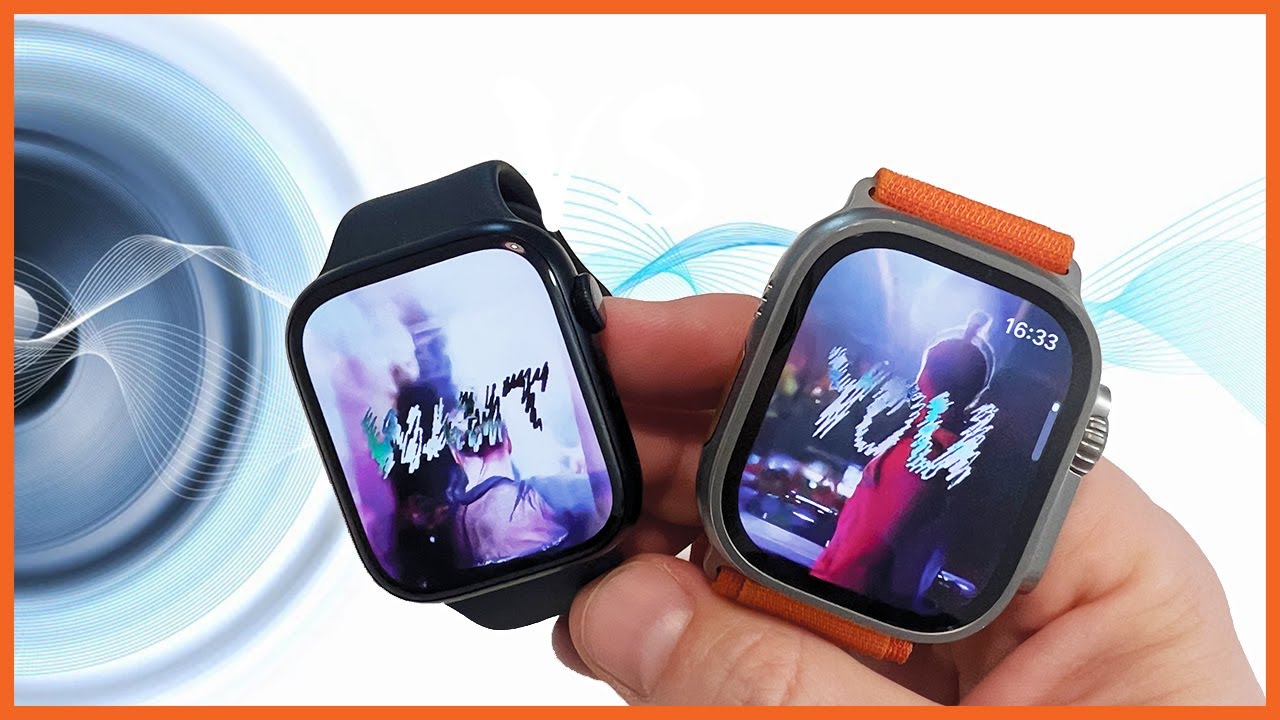 Apple Watch 8 vs. Ultra SOUND & VIDEO TEST - YouTube