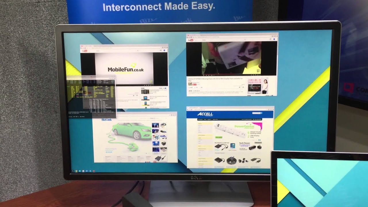 BizLink USB Type-C docking with PD, live demo of charging Chromebook ...