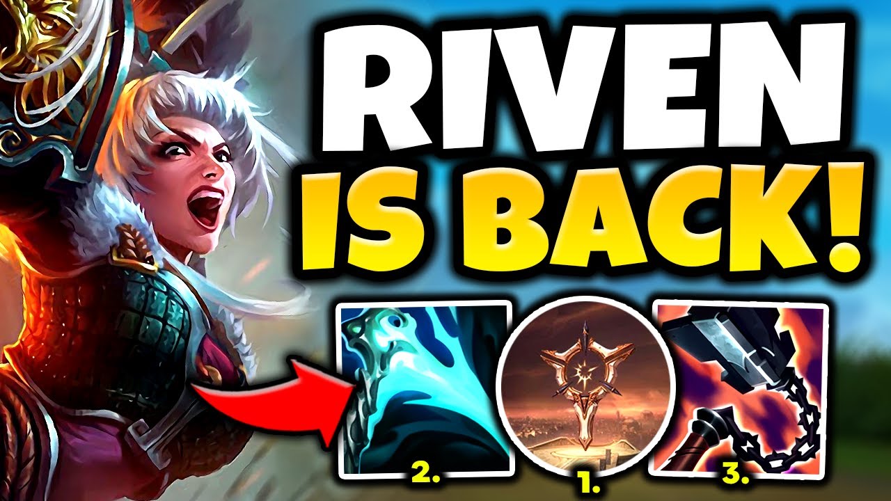 RIVEN CRIT BUILD RETURNS!! ONE COMBO = ONE KILL (HILARIOUS) - S12 Riven ...