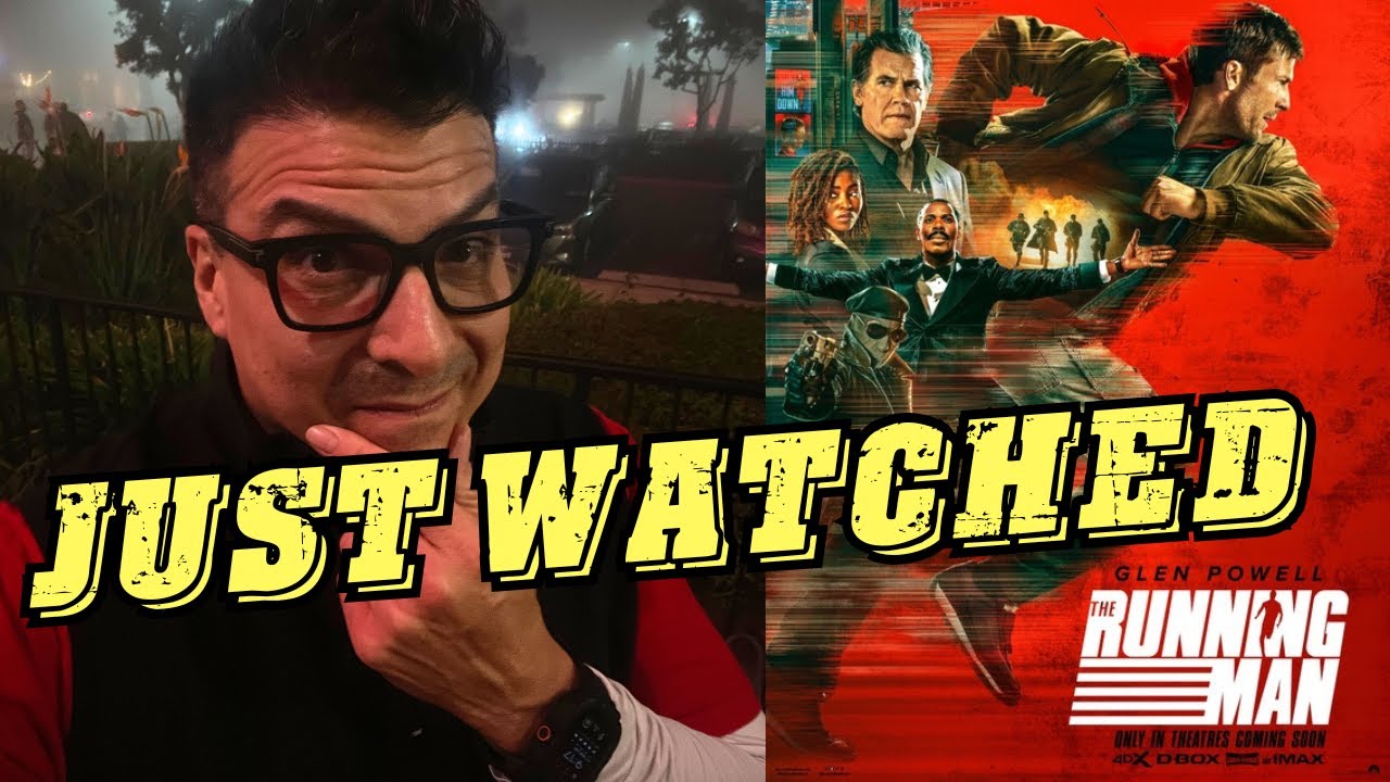 THE RUNNING MAN (2025) Out of the Theater REACTION!! | Edgar Wright ...