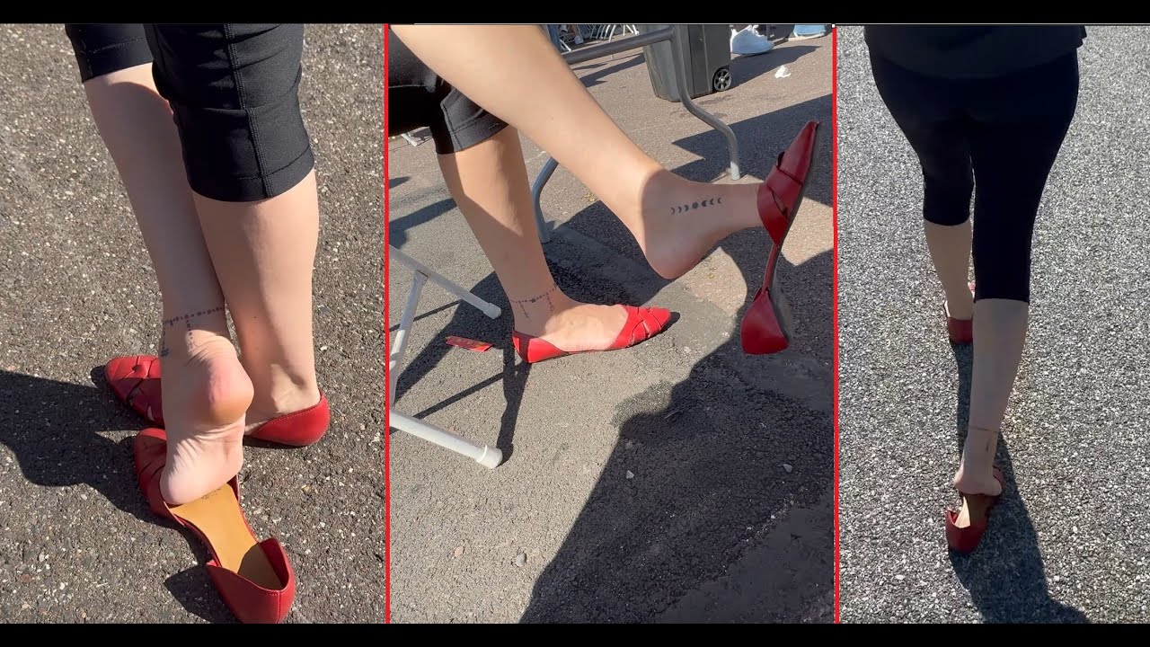Food Festival Flats Preview (Public Shoeplay Dangling Walking Heel Pop ...