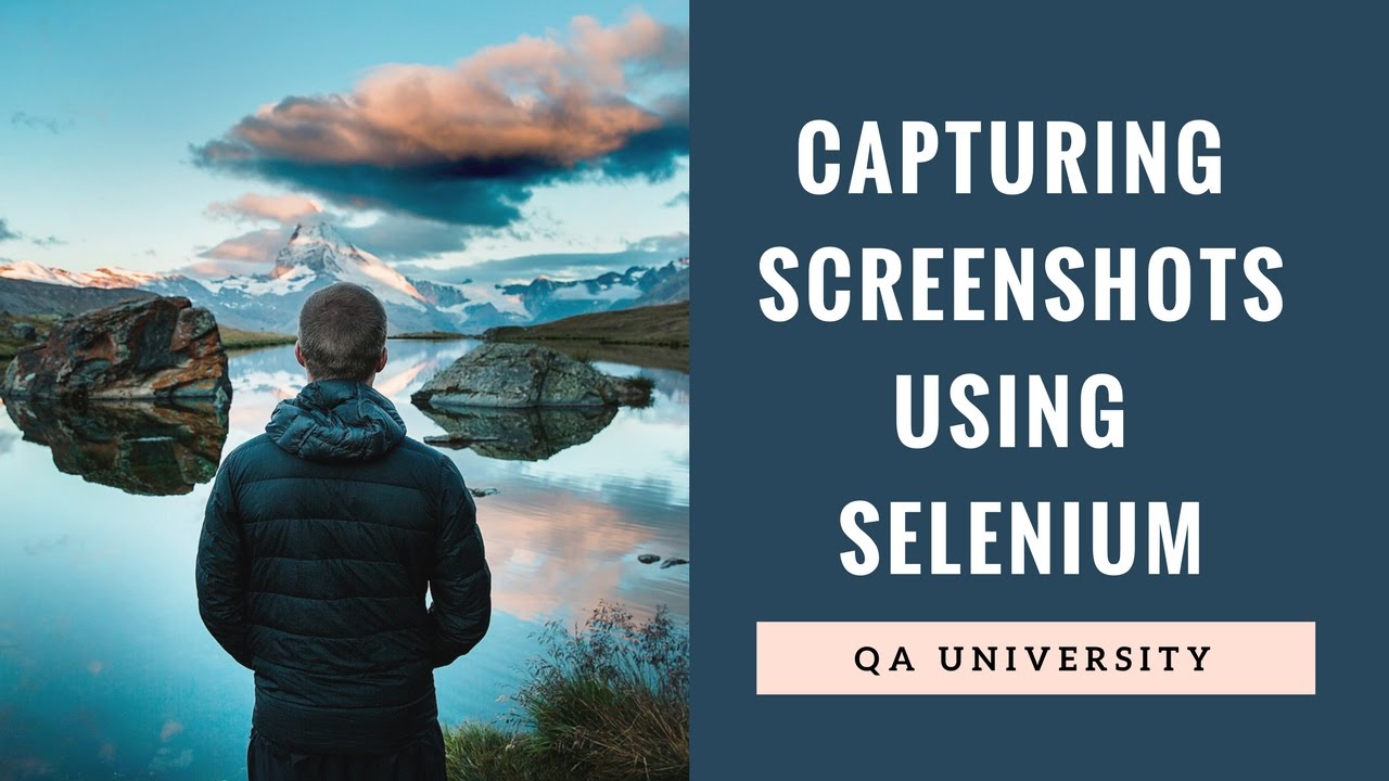 Selenium IDE | How to capture screenshots? - YouTube