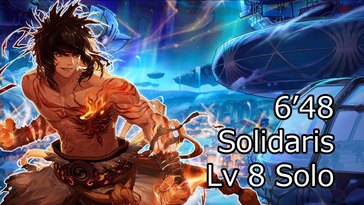 DFO Male Striker Solidaris Exceed Lv8 Solo 6'48 - YouTube