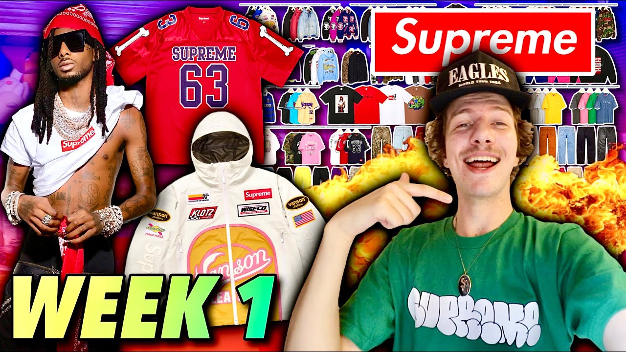 The BIGGEST Supreme Drop Ever! (Resell, Retail, Best Items) - YouTube