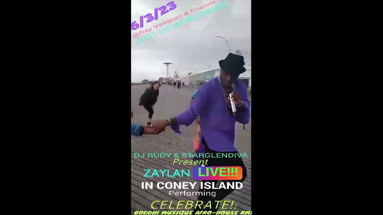 DJ RUDY STAR GLENDIVA RAY VASQUEZ PRESENT ZAYLAN CONEY ISLAND JUNE 3RD ...