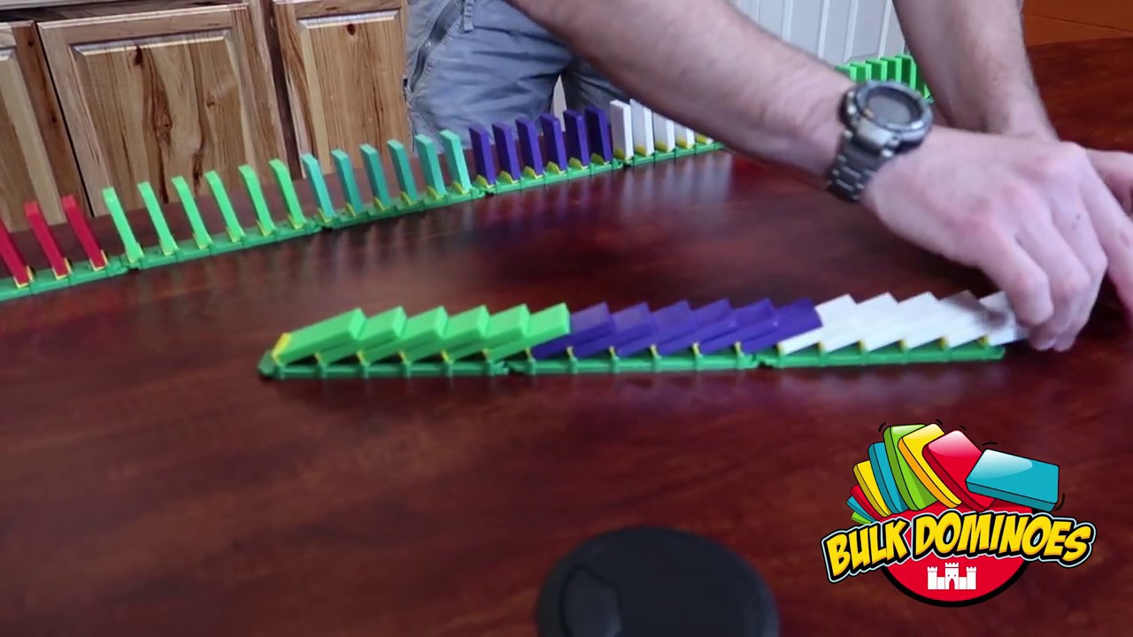 Bulk Dominoes Rapid Track - YouTube