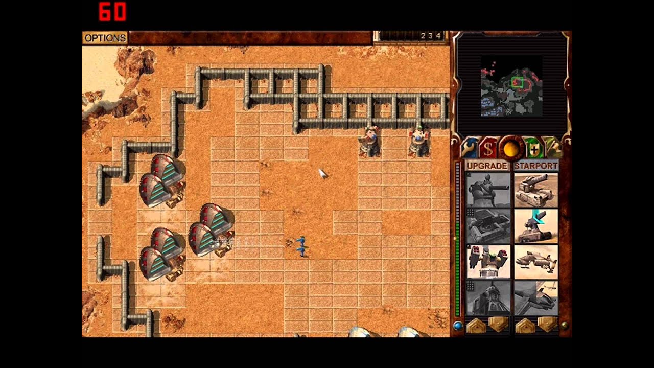 Dune 2000 - Atreides - Mission 7 Part 2 - Building Up and Defeating the ...