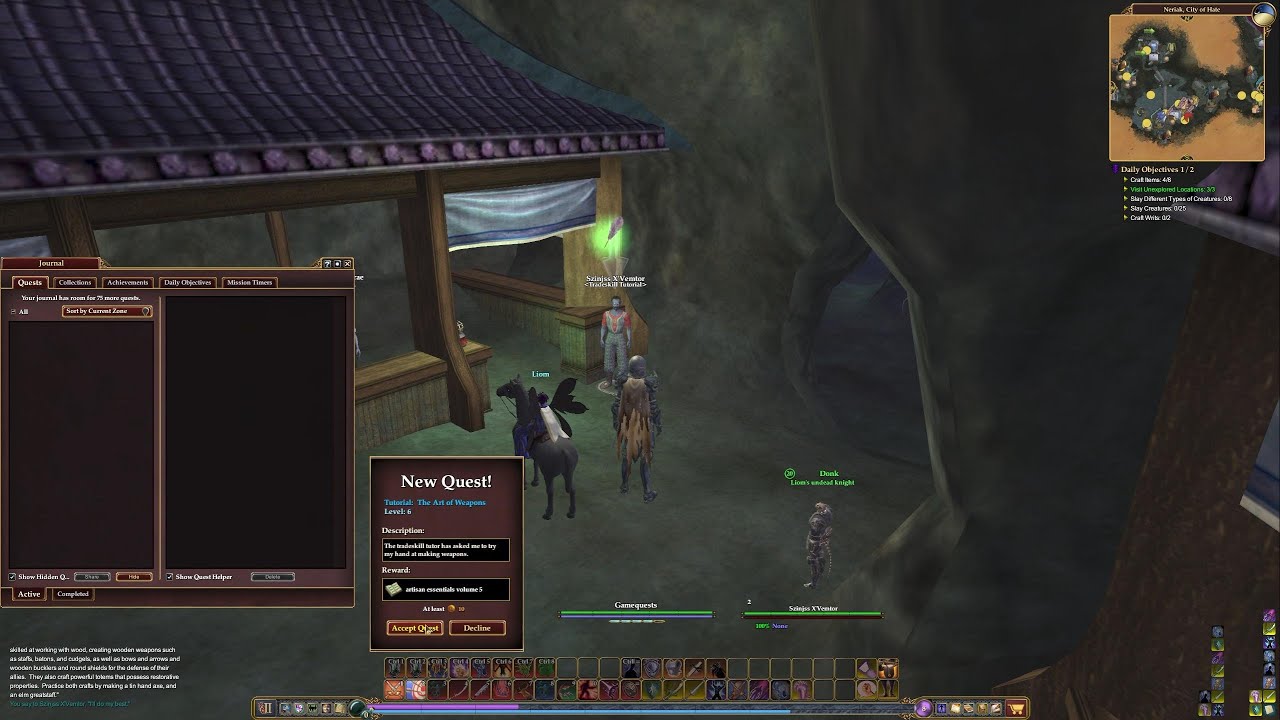 Tutorial: The Art of Weapons | EQ2 - YouTube