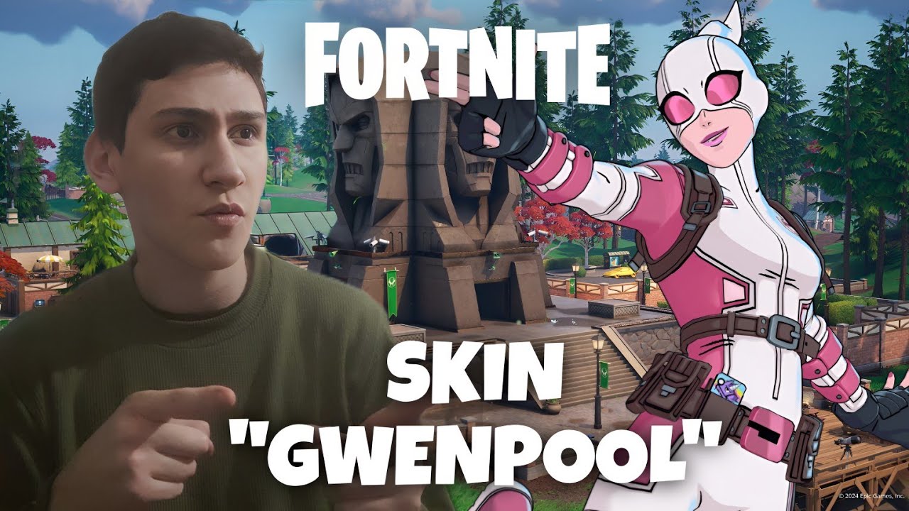 PROBANDO SKIN "GWENPOOL"!!! - FORTNITE - 🔴DIRECTO - YouTube