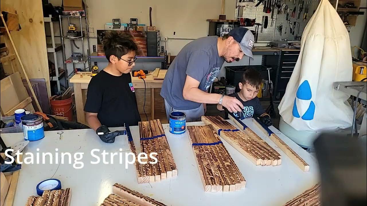 Boys Build Flags - YouTube
