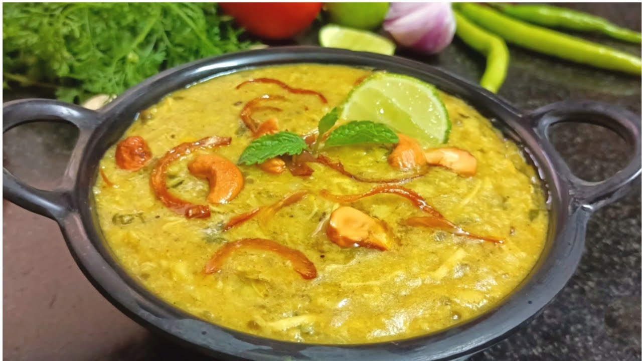 hyderabadi haleem | chicken haleem recipe | instant haleem recipe ...