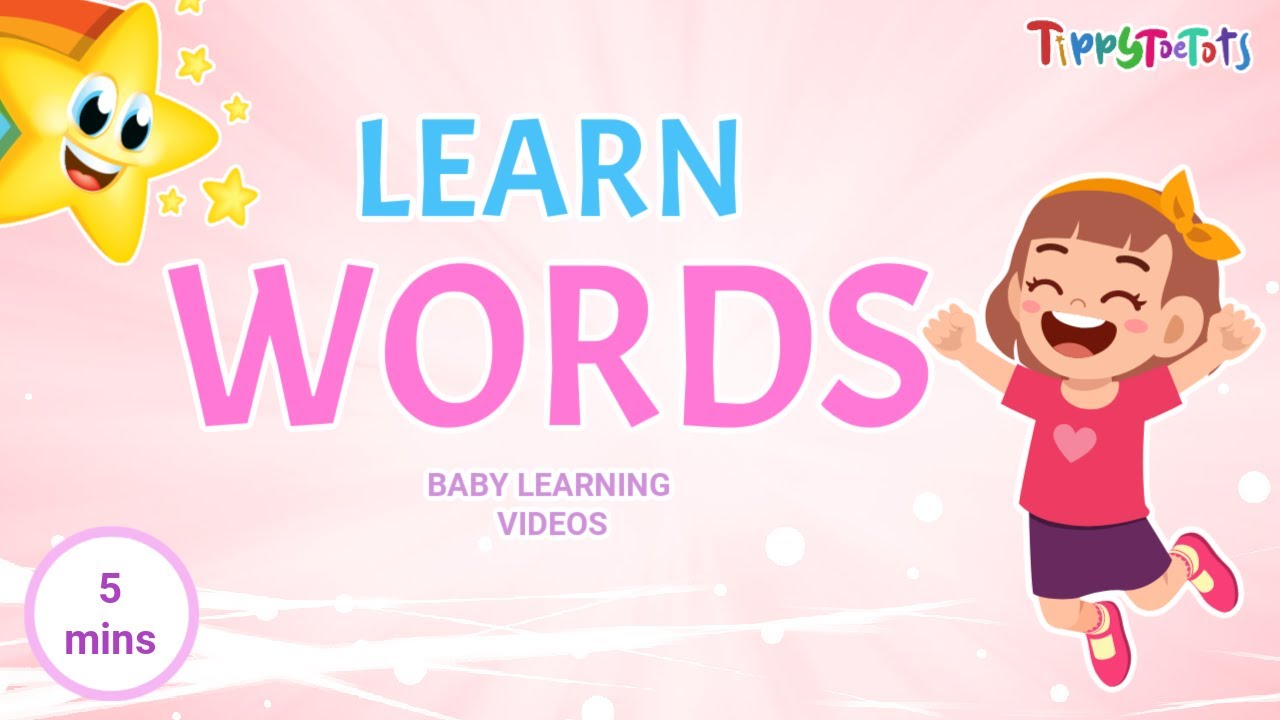 Learn Words | Preschool & Baby Learning Videos - YouTube