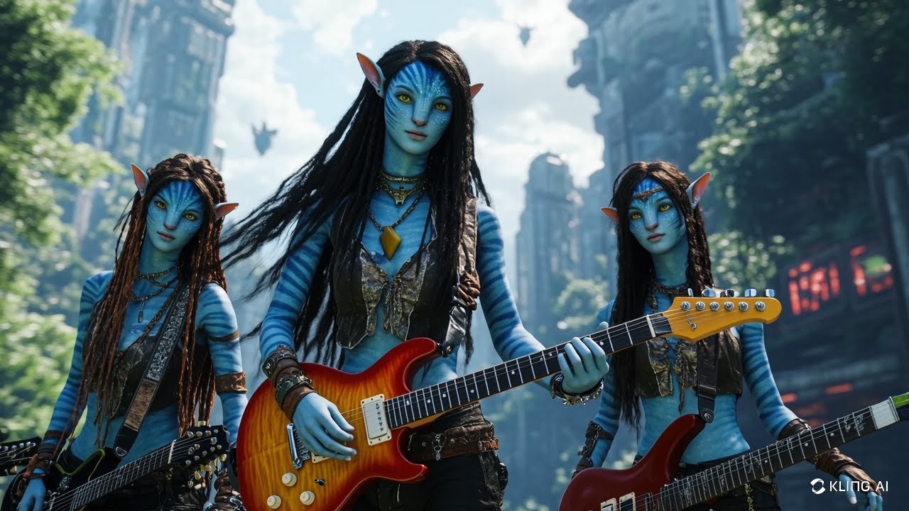 The Avatar Females Playing Heavy Metal [ Avatar Planet ] - YouTube