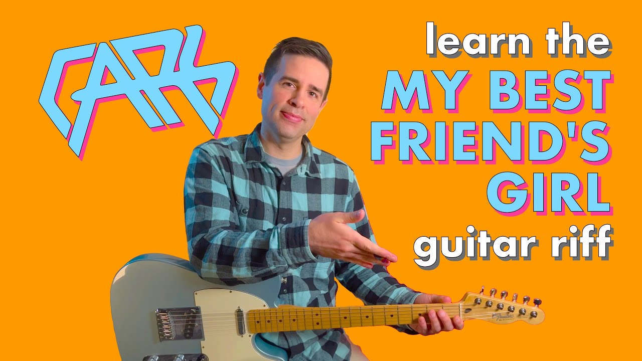 My Best Friend's Girl Guitar Riff | Easy Lesson - YouTube