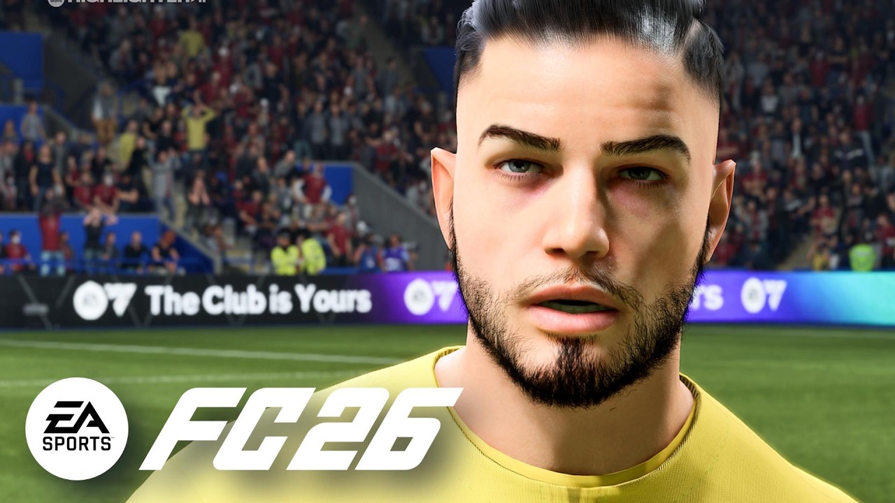 EA SPORTS FC 26 MALE CHARACTER CREATION - YouTube
