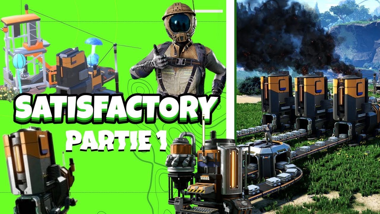 On débarque sur une planet étrange ! | Satisfactory | Partie 1 - YouTube