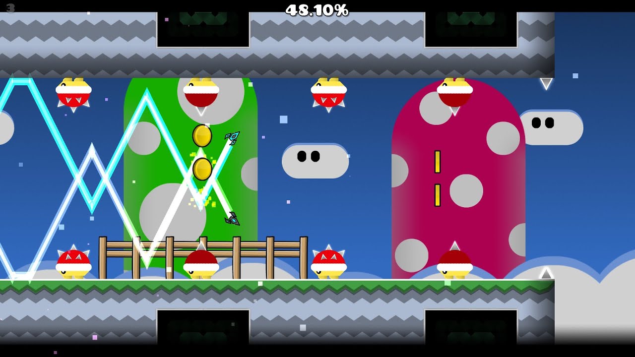 [LIVE] SUPER MARIO WAVE 63% (GD) - YouTube