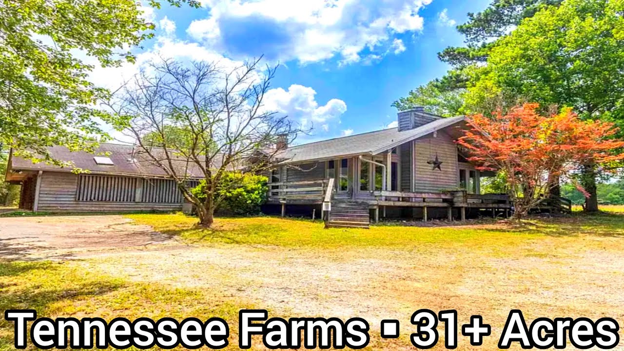 Tennessee Farmhouse For Sale | $375k | Tennessee Farms | 31+ Acres ...