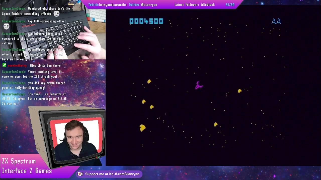 Interface 2 Games - ZX Spectrum 48K - Planetoids - YouTube