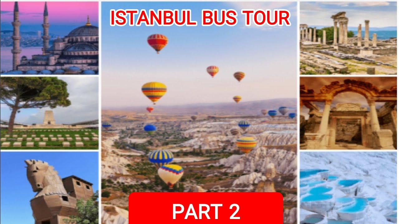 Istanbul Big Bus Tour Wow! Turkey Bus Travel! Turkish Bus Vlog! Turkish ...