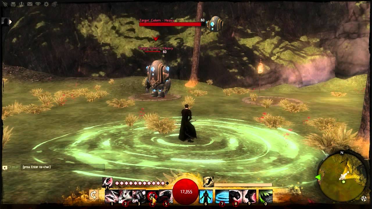 Guild Wars 2 Beta: Thief Shortbow Skills - YouTube