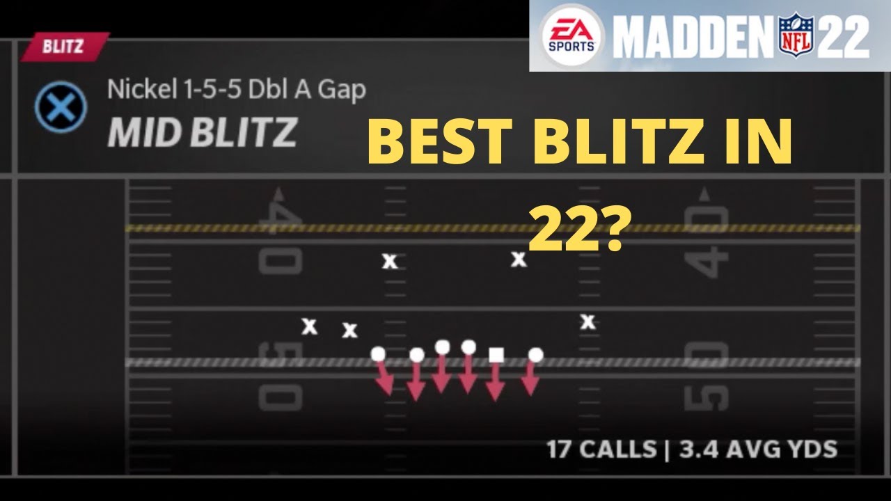 Mid Blitz Madden 22 - PS5 Gameplay - YouTube