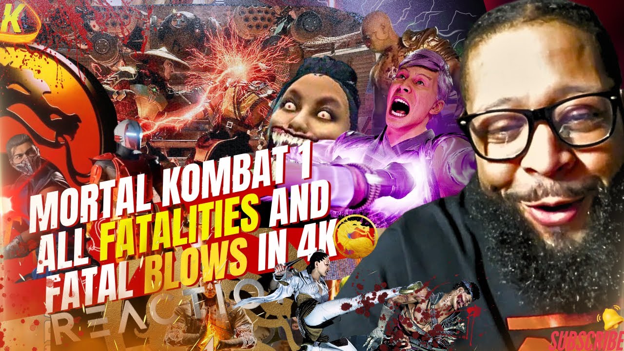 Mortal Kombat 1 ALL Fatalities and Fatal Blows In 4K | REACTION ...