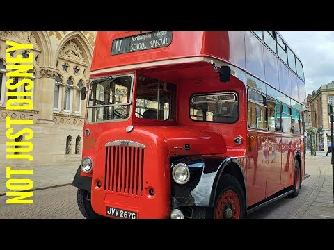 NORTHAMPTON TRANSPORT BUS 267 (JVV 267G) RUNNING AROUND THE TOWN - YouTube