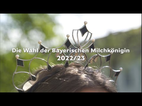 Wahl der Bayerischen Milchkönigin 2022/23 in Triesdorf