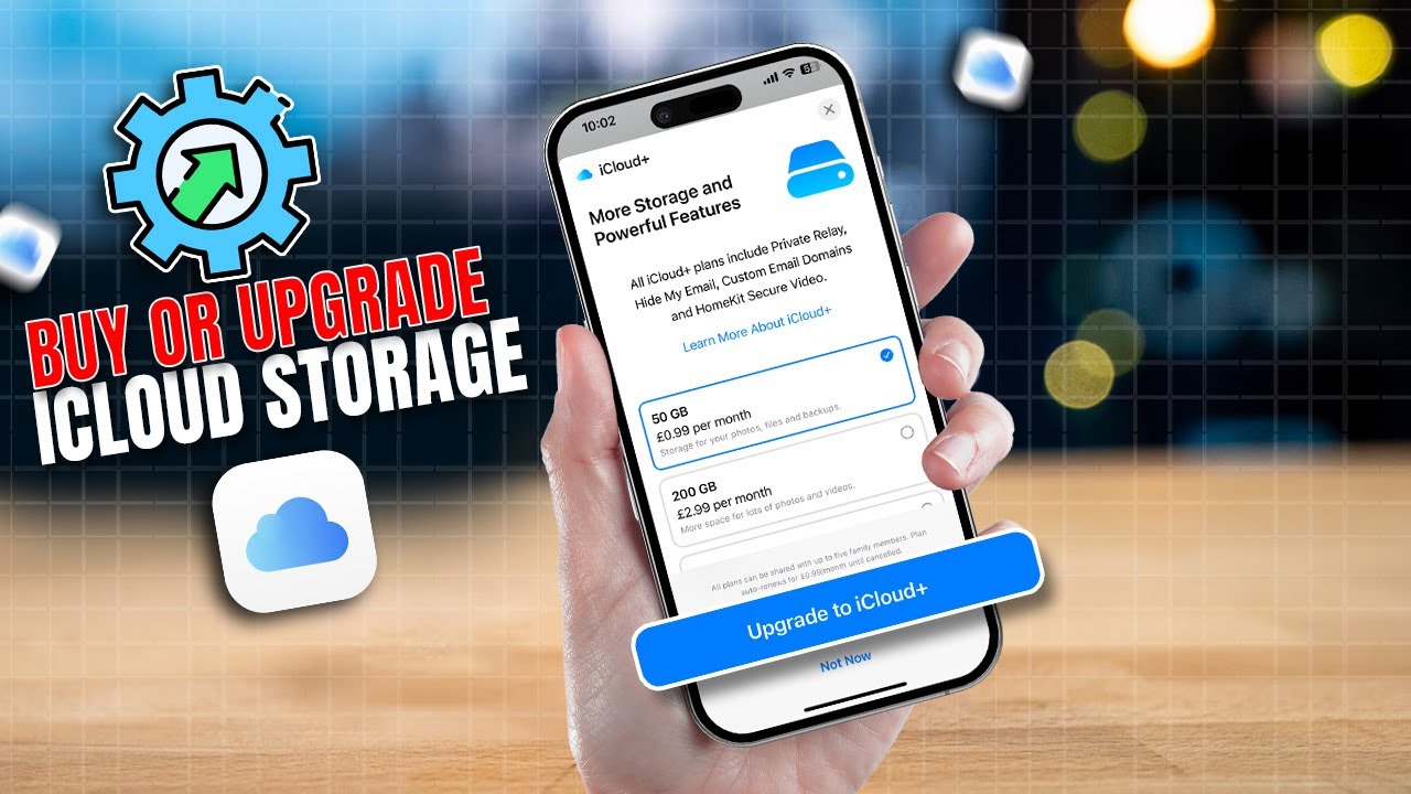 How to Buy or Upgrade iCloud Storage on iPhone | Can't Buy iCloud ...
