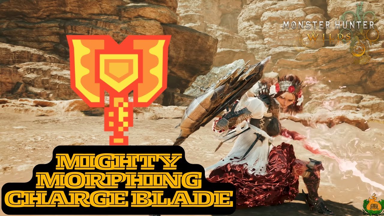 Monster Hunter Wilds Mighty Morphing Charge Blade - YouTube