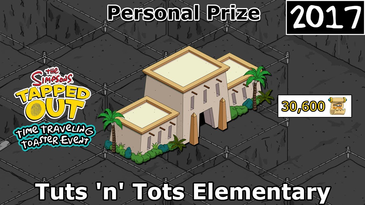 TSTO - Time Traveling Toaster Event | Tuts 'n' Tots Elementary ...