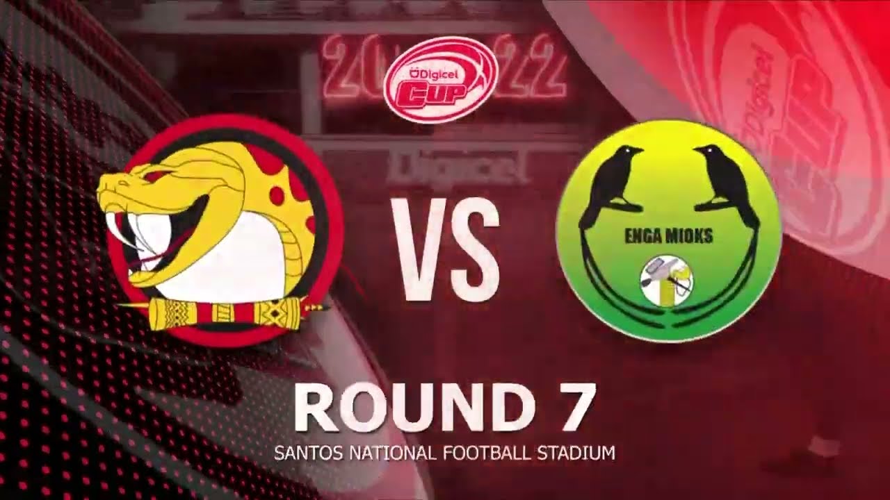 Port Moresby Vipers v Enga Mioks | Round 7 | Match Highlights | Digicel ...