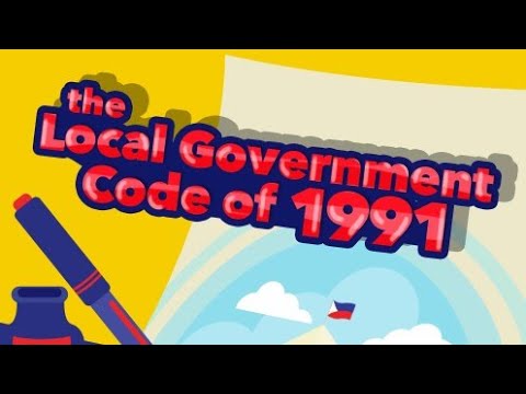 Local Government Code of 1991 RA 7160 Episode 9 discussion on Master in ...