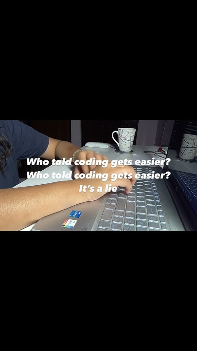 CODING IS A STRUGGLE | #computerscience - YouTube