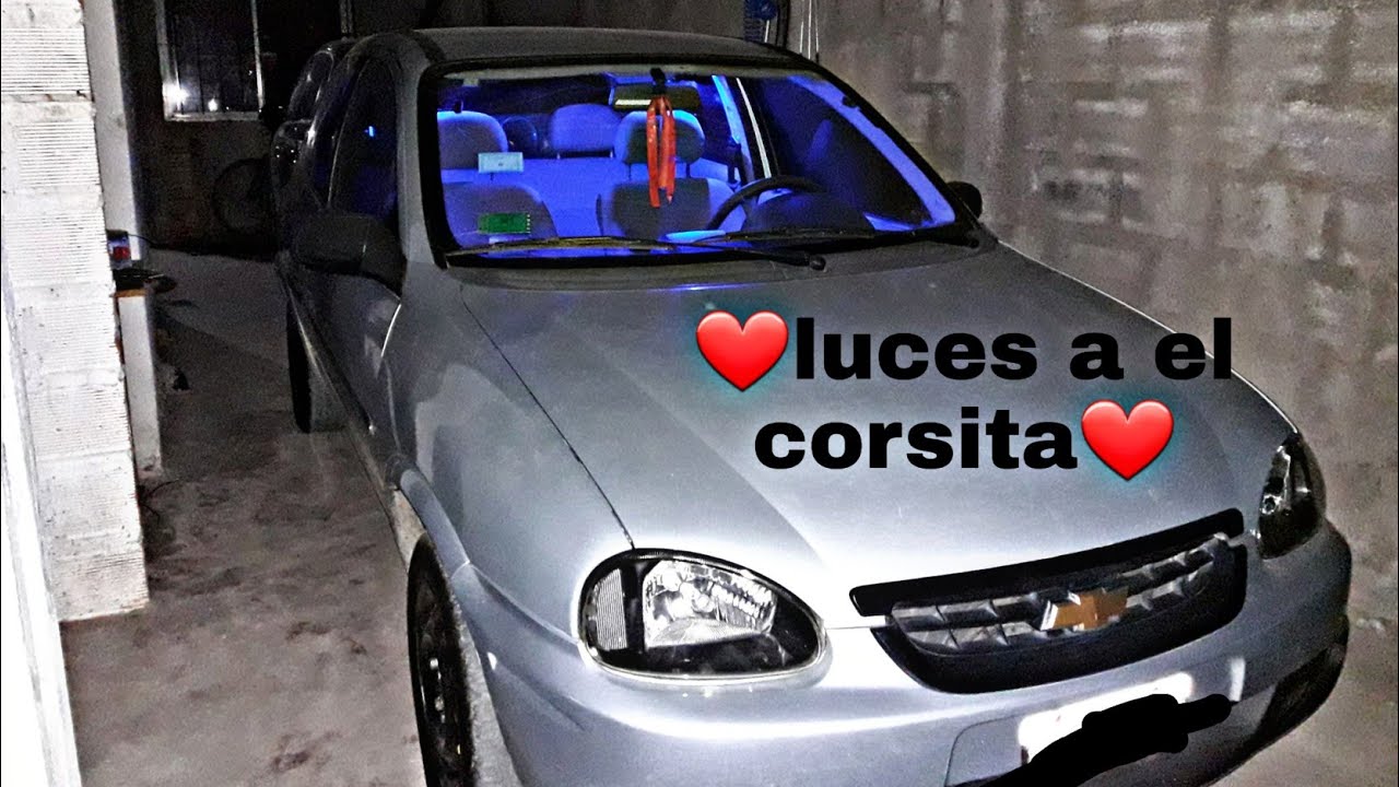 Corsa tuning /MODIFICANDO INTERIOR /COMO PONER LUCES EN INTERIOR ...