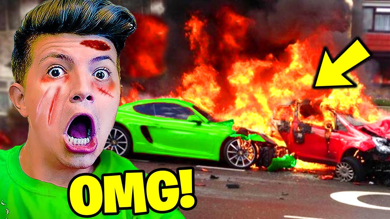 6 YouTubers Who Got in CAR CRASHES! (Preston, MrBeast & PrestonPlayz ...