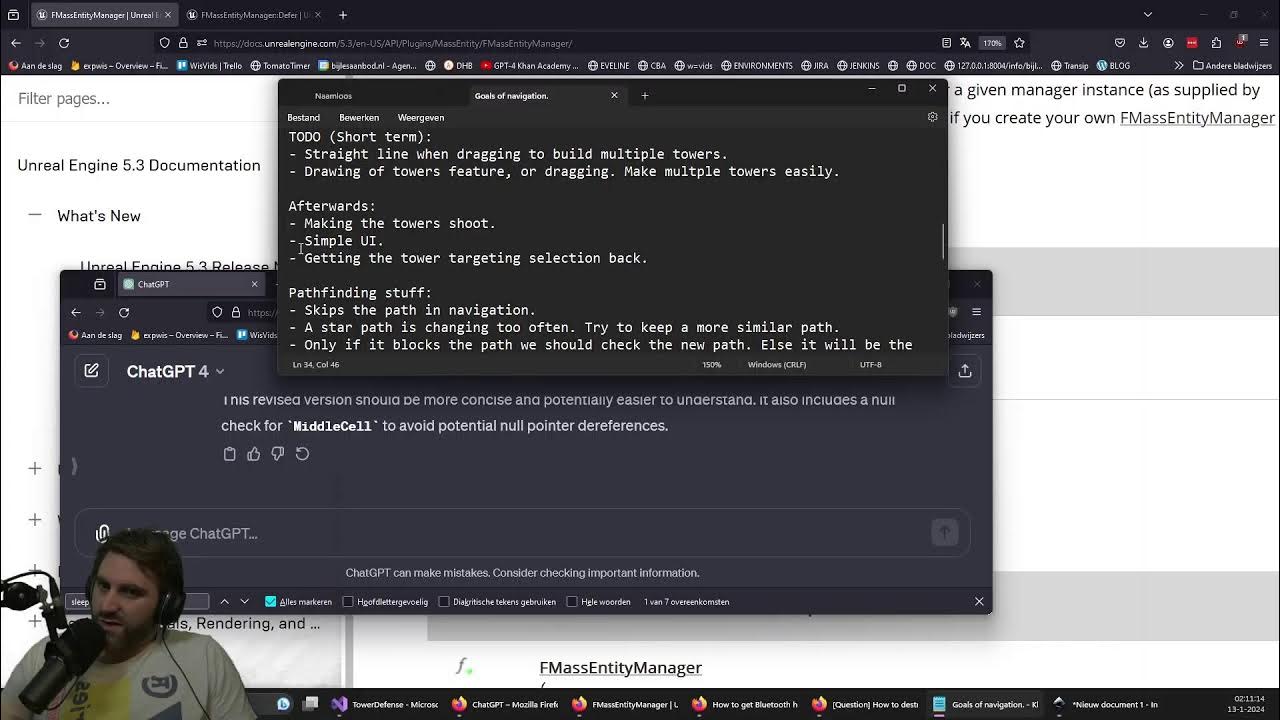 Building multiple towers in a row | Live coding a Tower Defense game in Unreal Engine 5.3 - YouTube