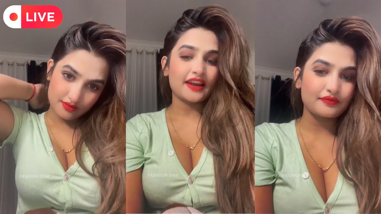 Sassy Poonam In Live Fashiondhk Live Livestream Youtube