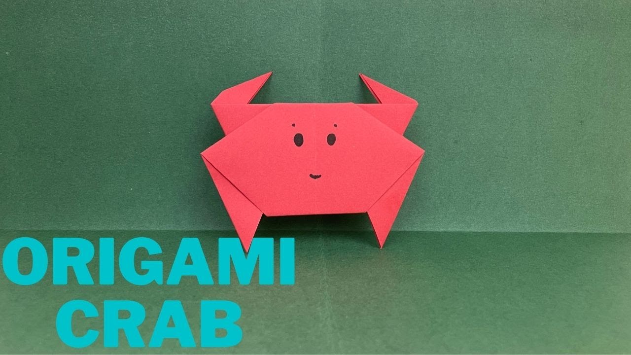 Easy Origami Crab Tutorial: Create a Cute and Realistic Crab in Just 5 ...