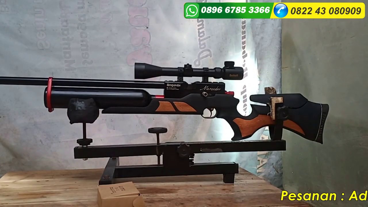 Jual Senapan PCP Bocap Popor Kayu marauder 500cc Harga murah, - Adi ...