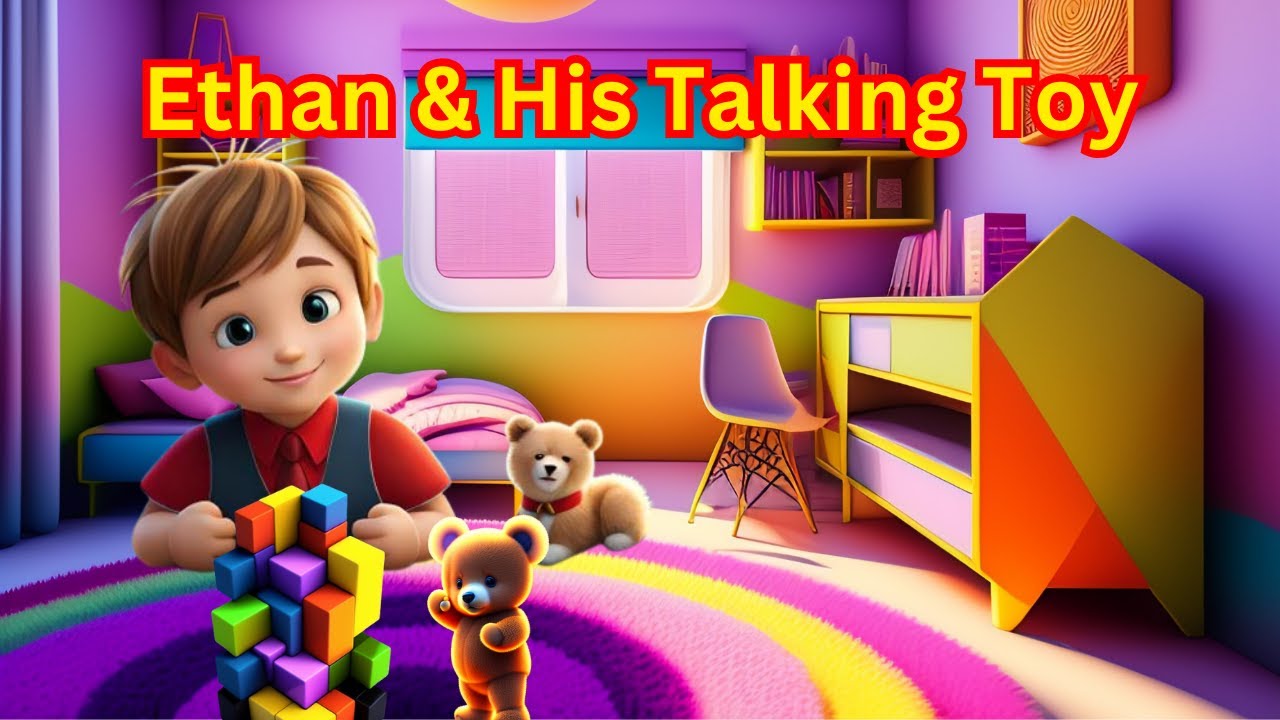 Ethan & his talking Toys | Story In English | Bedtime stories | For ...