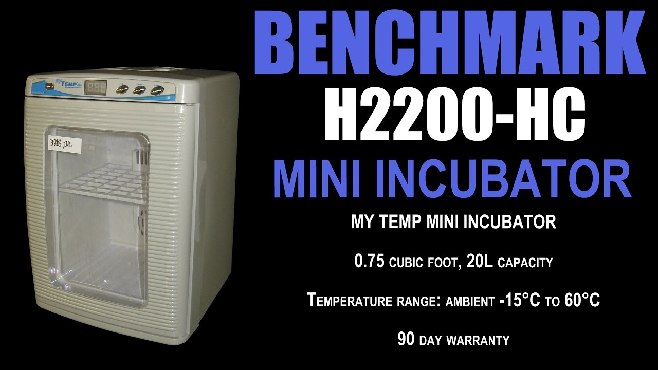 BENCHMARK H2200 HC MINI INCUBATOR (3122B) - YouTube