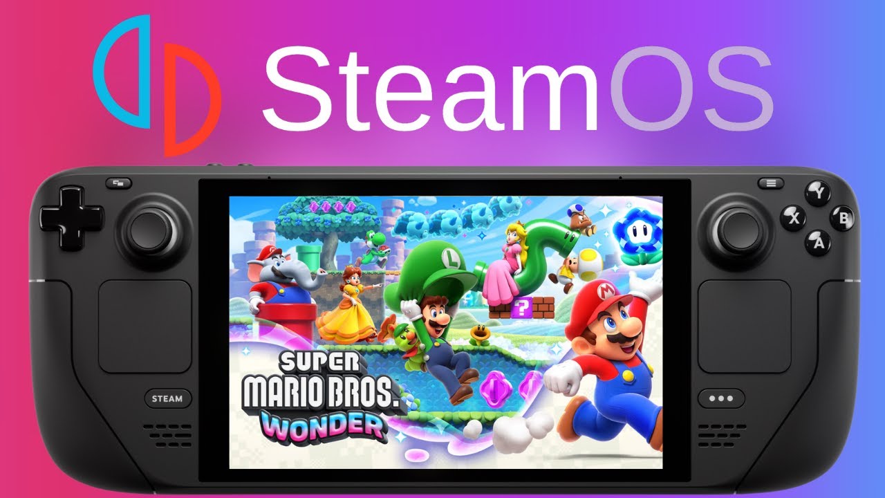 Super Mario Bros. Wonder (Yuzu 1589) Switch Emulation | Steam Deck ...