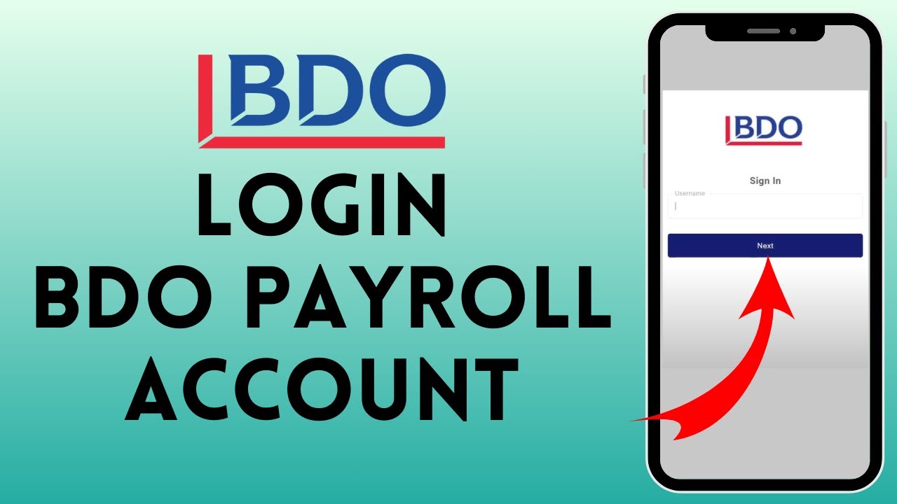 How to Login to BDO Payroll Account (2024) | Sign In to BDO Payroll ...